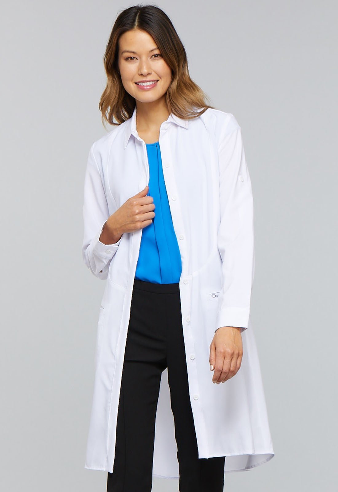 Cherokee Infinity Lab Coat 40" - Antimicrobial Medical Uniform 1401A ...