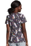 Autism Awareness Dickies Print V Neck Scrub Top | Medical Uniform ...