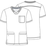 Batman Scrub Top Men - DC Comics Tooniforms V-Neck TF725 DMKW – Scrubs ...