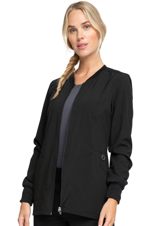 Cherokee Women Solid Jacket – Scrubs Select