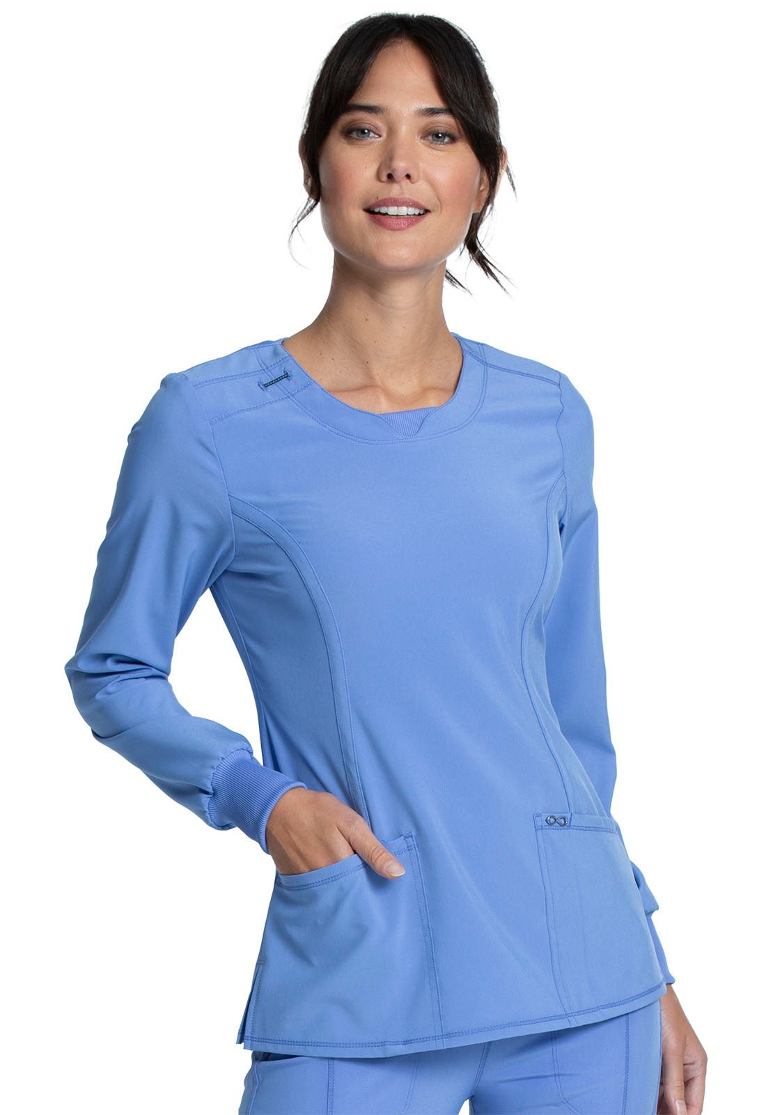 Cherokee Infinity Long Sleeve Scrub Top CK781A - Women's Medical ...